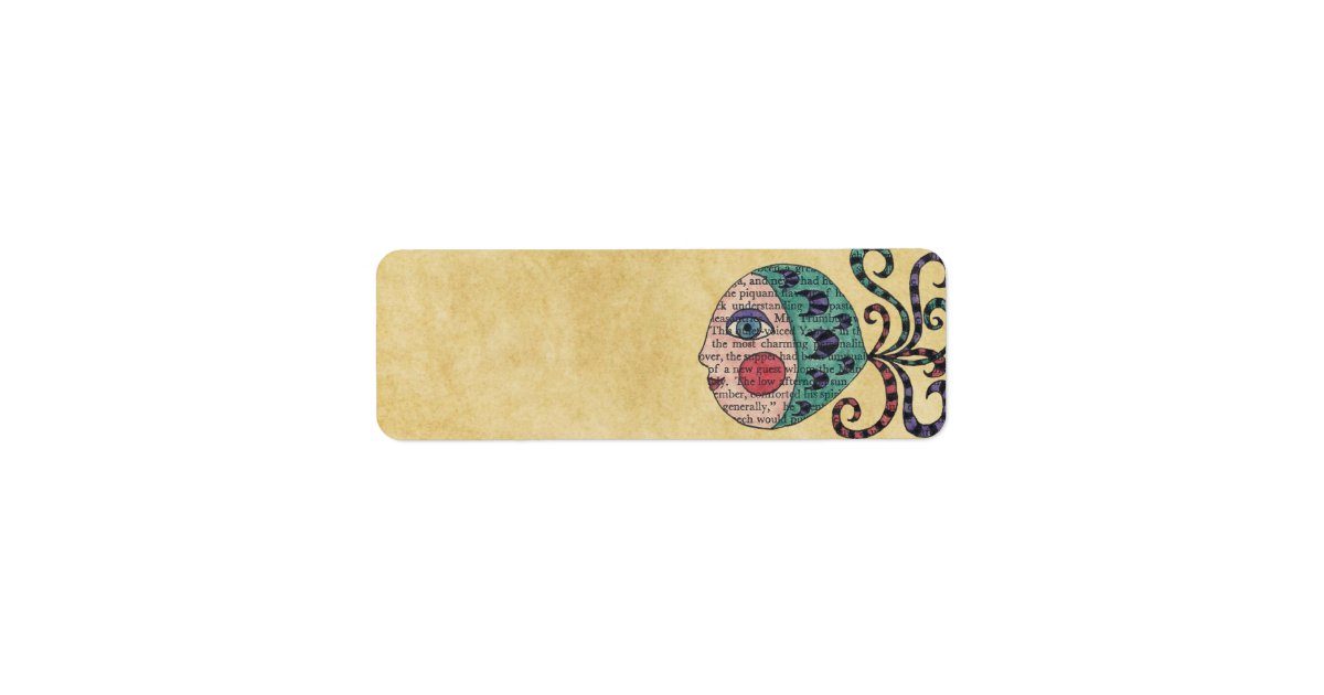 Flavia original art address labels | Zazzle