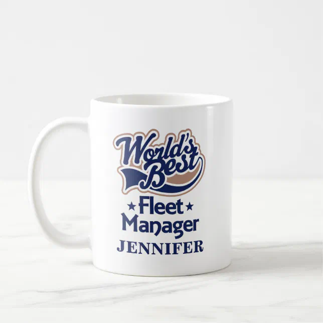 Fleet Manager Personalized Mug Gift | Zazzle