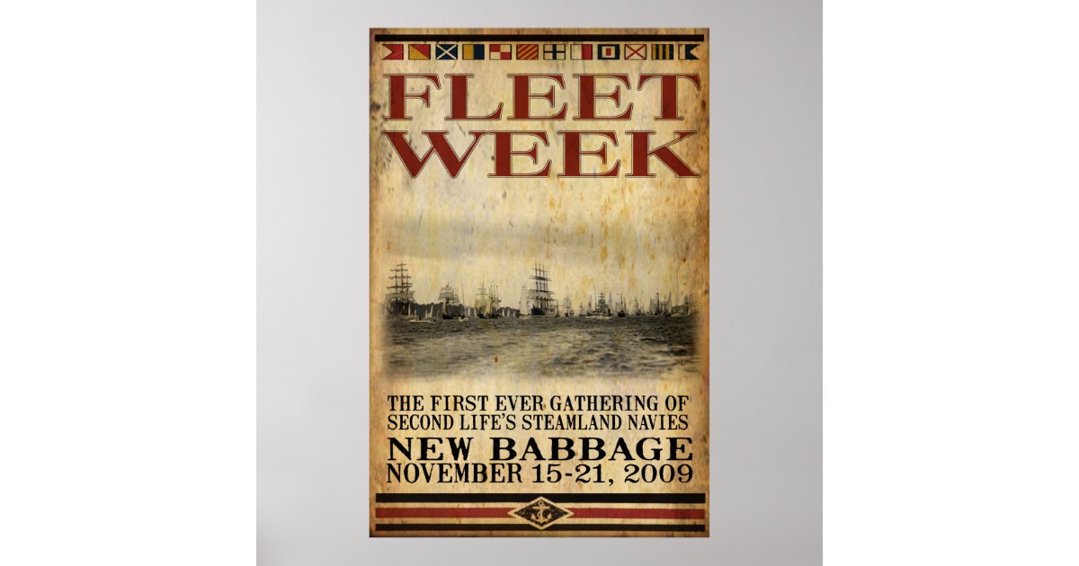 Fleet Week Poster | Zazzle