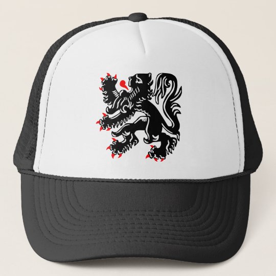 Flemish Lion. Trucker Hat | Zazzle.com