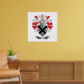 Fletcher Family Crest Coat of Arms Poster | Zazzle