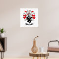 Fletcher Family Crest Coat of Arms Poster | Zazzle