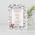 Fleur de lis Expressions Birthday Invitation | Zazzle