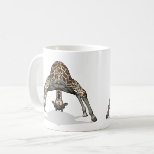 Flexible Giraffe Coffee Mug | Zazzle