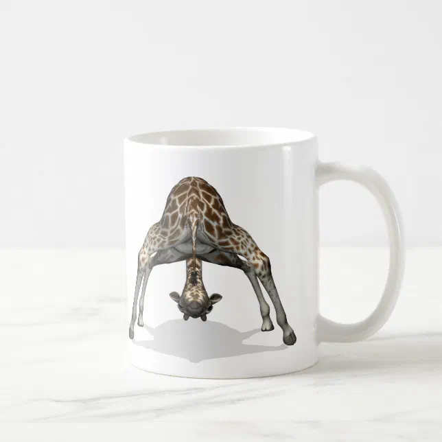 Flexible Giraffe Coffee Mug | Zazzle