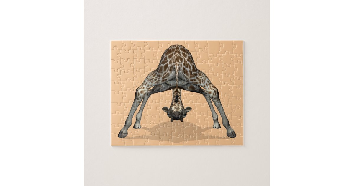 Flexible Giraffe Jigsaw Puzzle | Zazzle