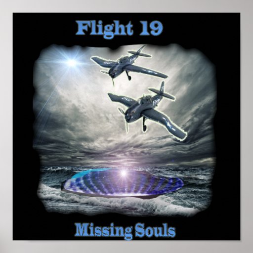 Flight 19 Bermuda triangle Posters | Zazzle