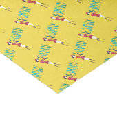 Flight Attendant with Cabin Crew Typography Tissue Paper | Zazzle