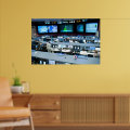 Flight Control Room Johnson Space Center Poster | Zazzle