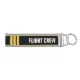 Flight Crew 3 Bar Gold Epaulettes Wrist Keychain | Zazzle