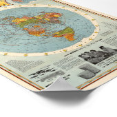 Flight Pattern Map Poster | Zazzle