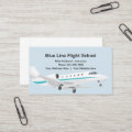 Flight School Instructor Business Card | Zazzle