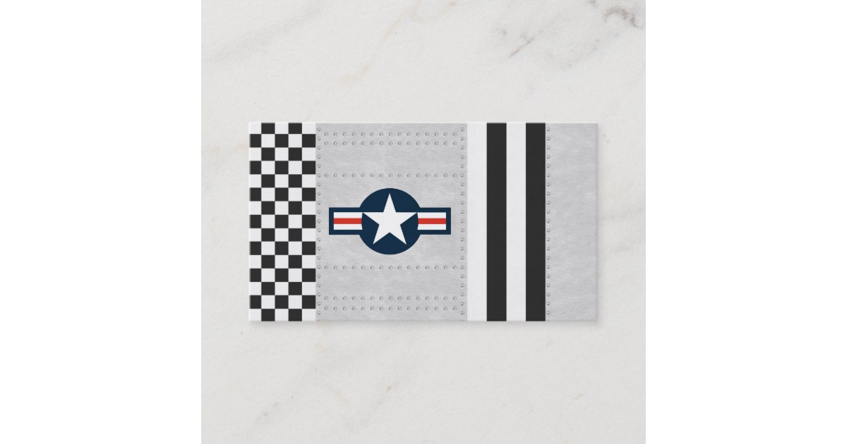 Flight School Or Aviation Field Business Card | Zazzle
