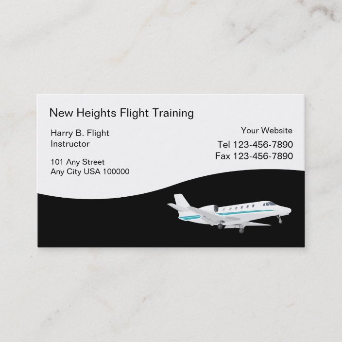Flight Training Business Cards | Zazzle.com