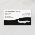Flight Training Business Cards | Zazzle