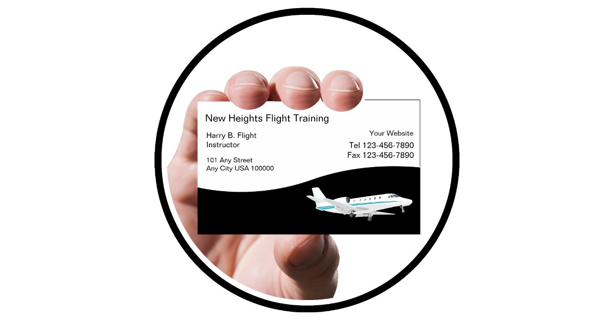Flight Training Business Cards | Zazzle