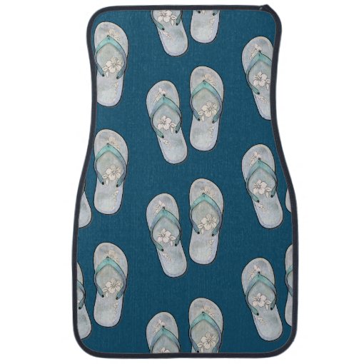 Flip Flop Car Mats | Zazzle