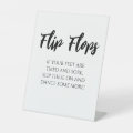 Flip Flops Fun Dance Some More Wedding Sign | Zazzle