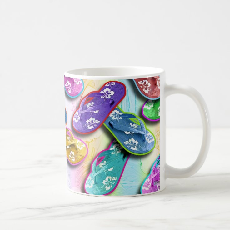 FLIP FLOPS MUGS | Zazzle