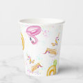 Floatie Pool Party Birthday Party Paper Cups | Zazzle