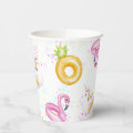 Floatie Pool Party Birthday Party Paper Cups | Zazzle