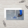 Floor Cleaners | Cleaning Services Business Card | Zazzle
