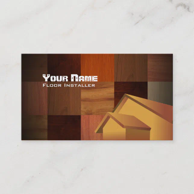 Floor Installer Business Cards | Zazzle