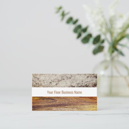 Flooring Business Card | Zazzle