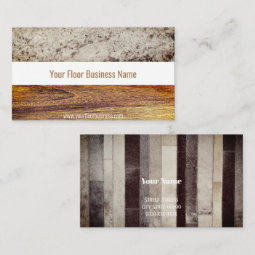 Flooring Business Card | Zazzle