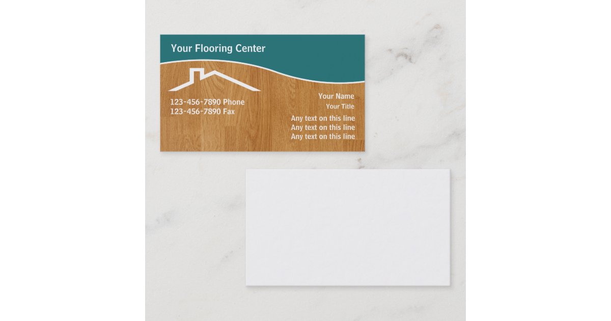 Flooring Business Cards | Zazzle