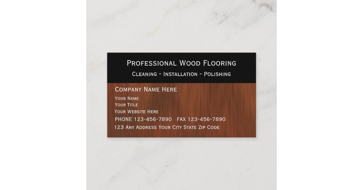 Flooring Business Cards | Zazzle
