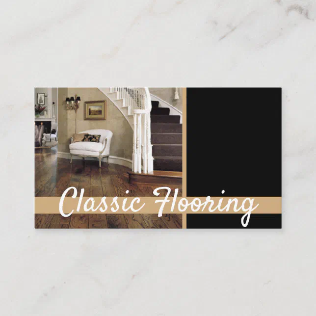 Flooring, Floors Construction Business Card | Zazzle