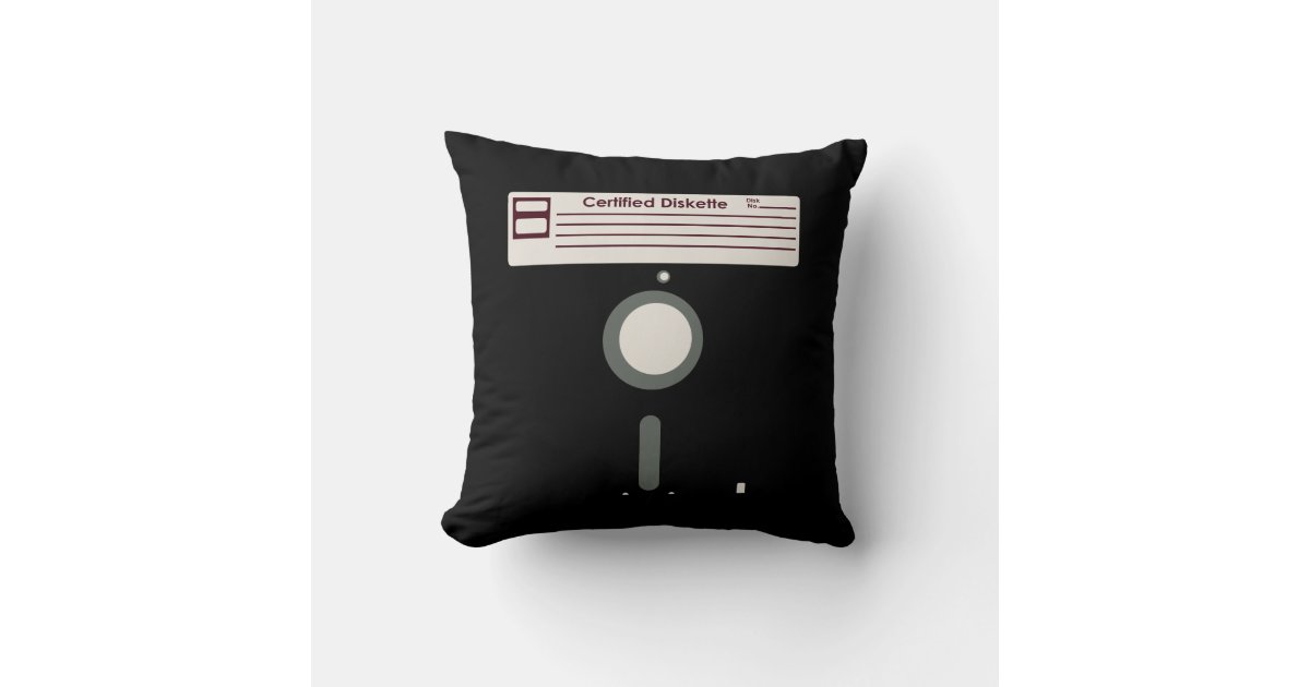 Floppy Disk Pillow | Zazzle