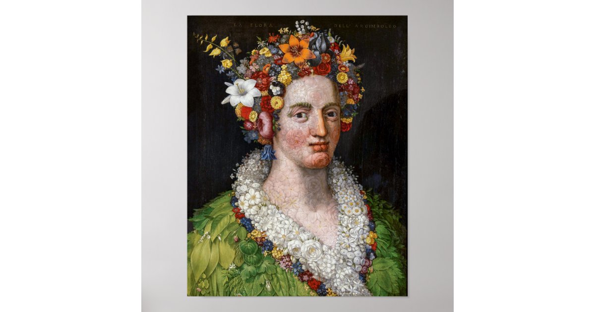 Flora | Giuseppe Arcimboldo | Poster | Zazzle