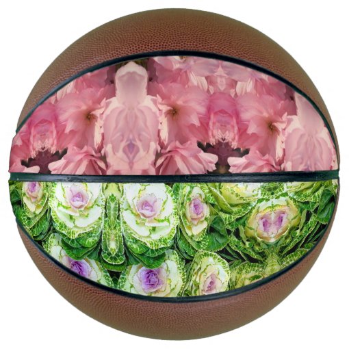 Floral Basketball | Zazzle