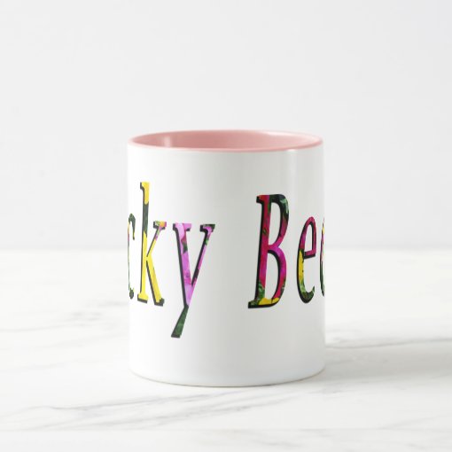 Floral Becky Name Logo, Mug | Zazzle