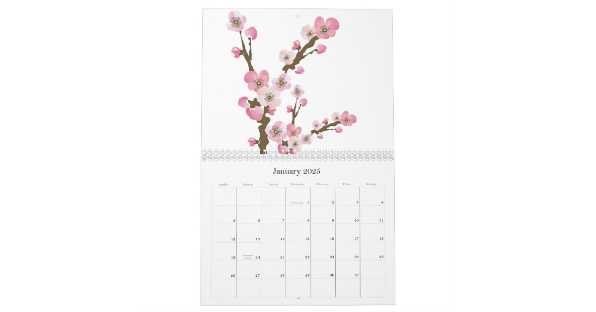 Floral Calendar | Zazzle