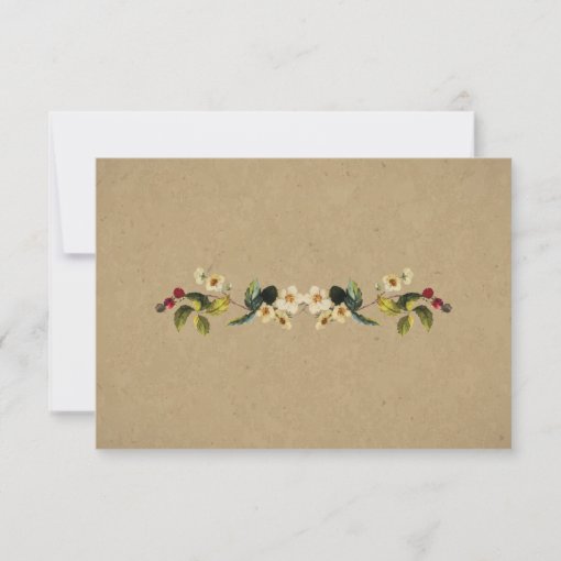 Floral Country Thank You Cards | Zazzle