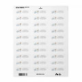 Floral Delivery Return Address Labels | Zazzle