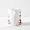 Floral Educational Assistant pink blue Personalize Coffee Mug | Zazzle