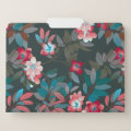 Floral File Folder Set | Zazzle