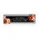 Floral Flowers Black and White return address Label | Zazzle