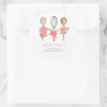 Floral food business catering product sticker | Zazzle