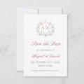 Floral Frame Religious Wedding Save The Date | Zazzle