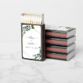 Floral Framed Wedding Matchbox Matchboxes | Zazzle