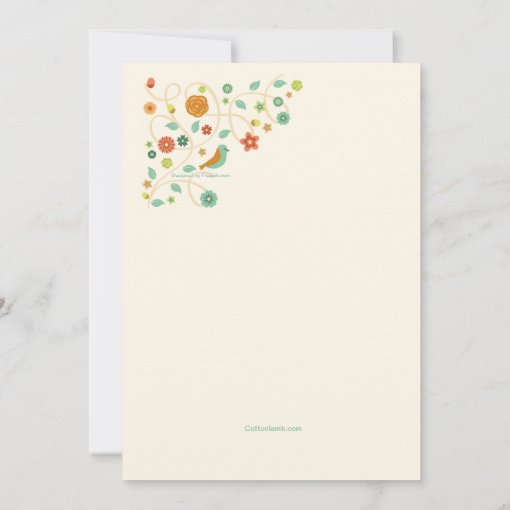 Floral Garland Invitation | Zazzle