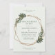 floral geometric engagement party invitation | Zazzle