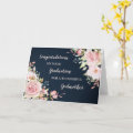 Floral Godmother Congratulations Graduation Card | Zazzle