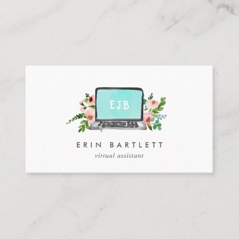 Virtual Assistant Business Cards - Business Card Printing | Zazzle