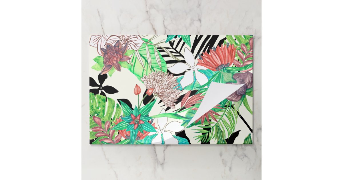Floral Paradise II Paper Pad | Zazzle